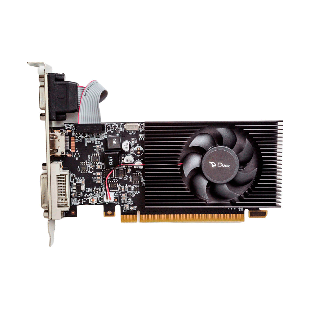 Placa de Vídeo Duex NVIDIA Geforce GT610LP, 1GB, DDR3, 64 Bits, Single Fan - GT610LP-1GD3 ...