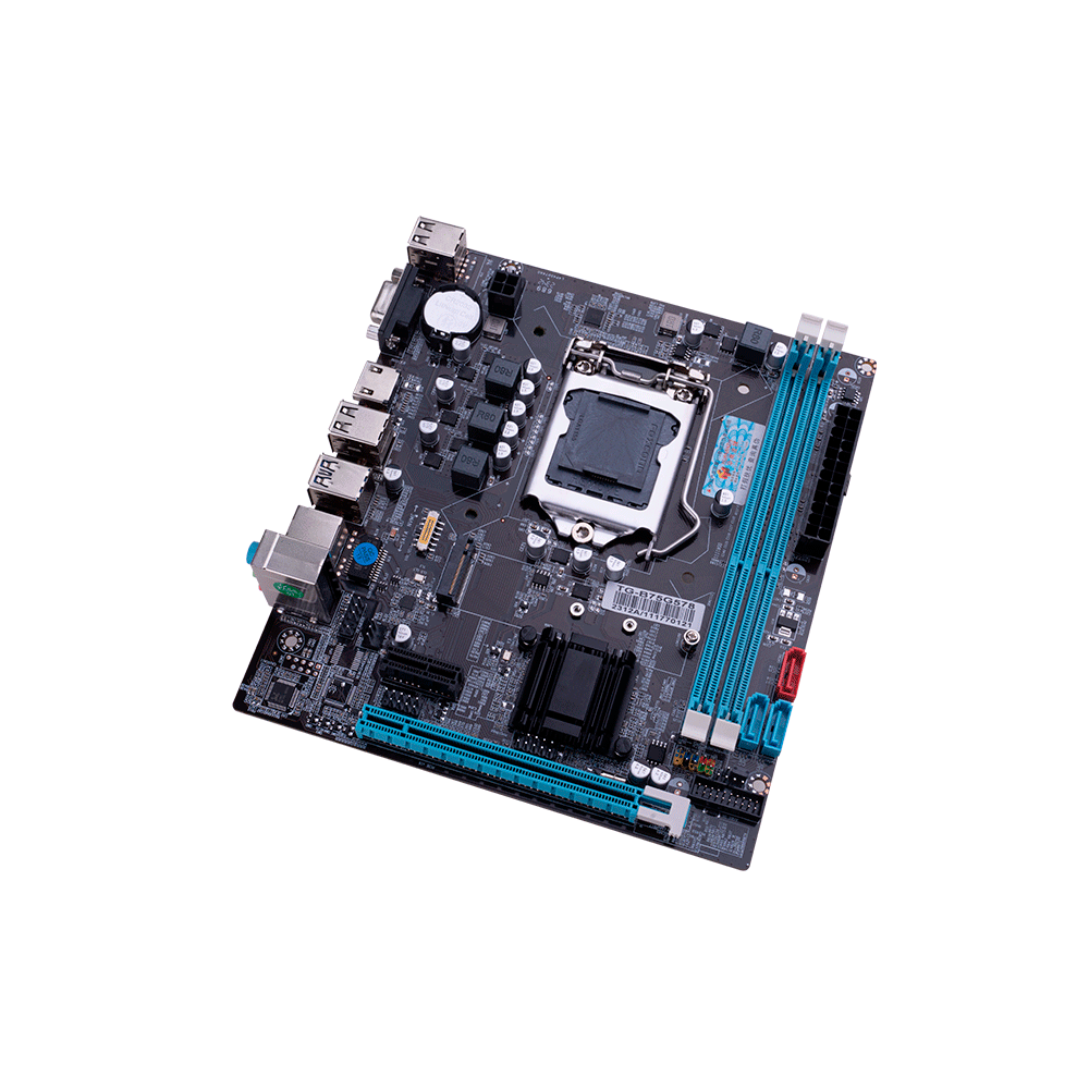 Placa Mãe Huananzhi B75M, Express Chipset Intel B75, LGA 1155, ATX ...