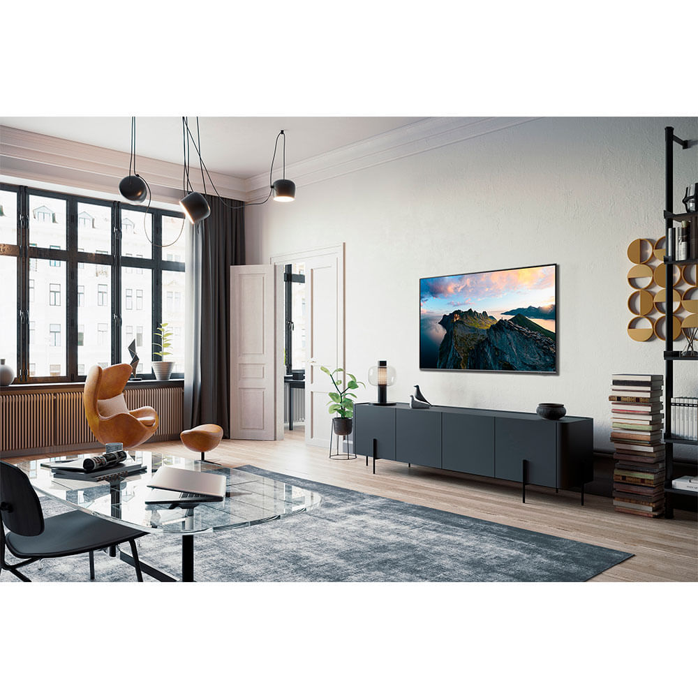 Samsung Smart Big TV 85" QLED 4K, Tecnologia de Pontos Quânticos, Gaming Hub | Preto - artigo ...