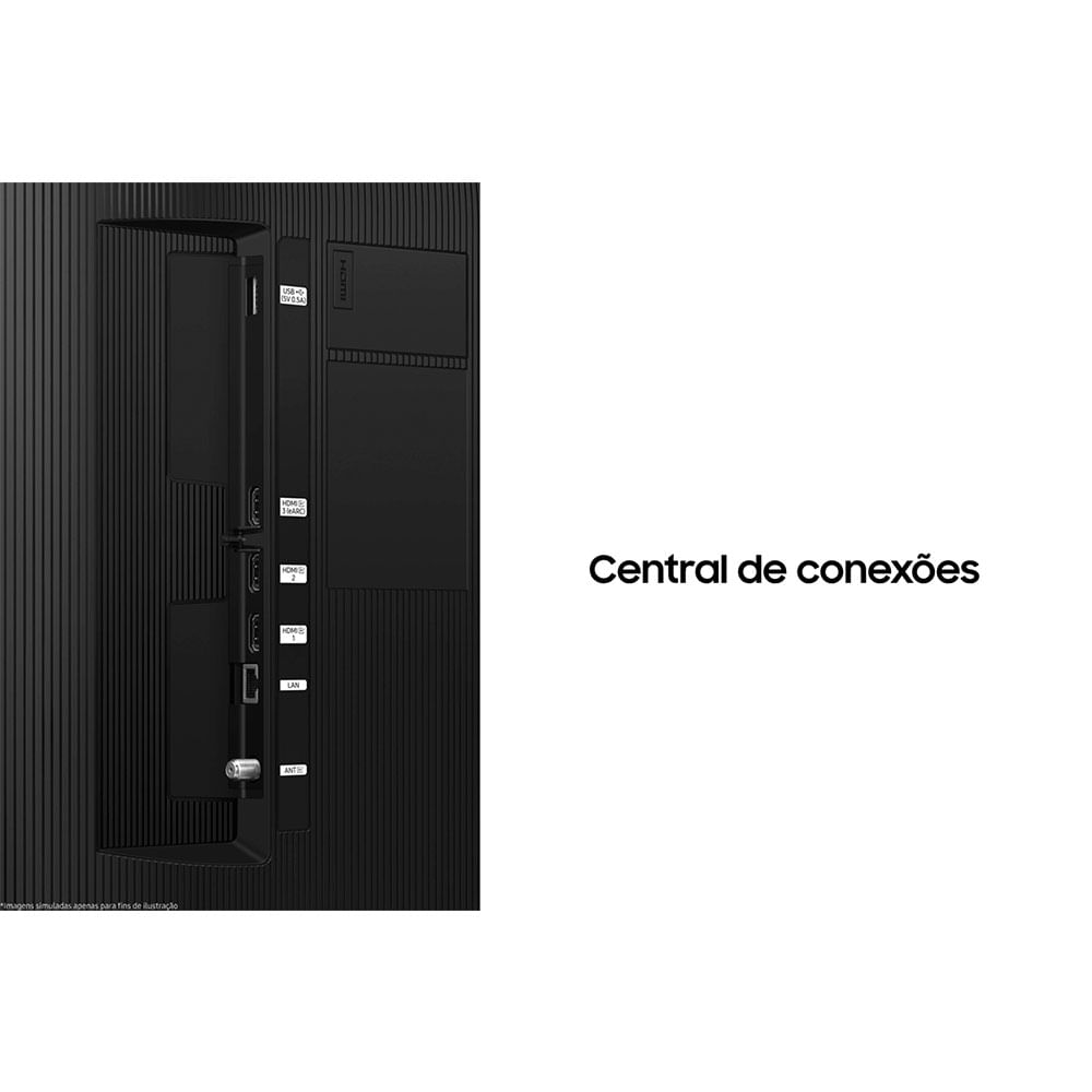 Samsung Smart TV 65" UHD 4K 65DU7700, Processador Crystal 4K, Gaming ...