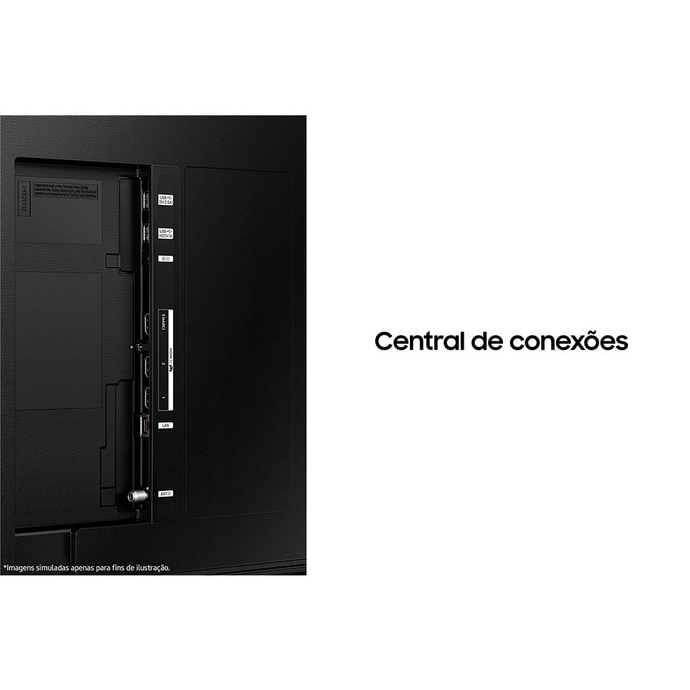 Samsung Smart Big TV 85" Crystal UHD 4K 85DU8000, Painel Dynamic ...