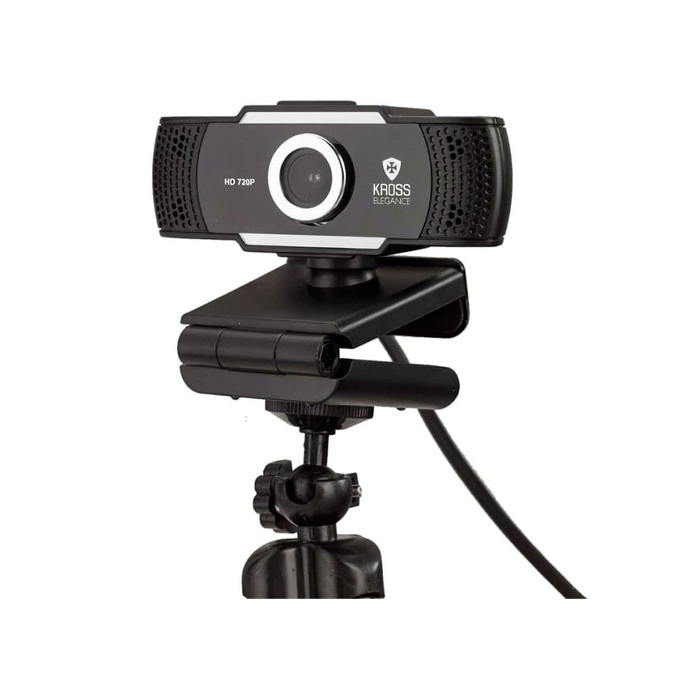 Webcam HD Kross Elegance, 720P - KE-WBM720P Artigo: 582871 - Fujioka Distribuidor