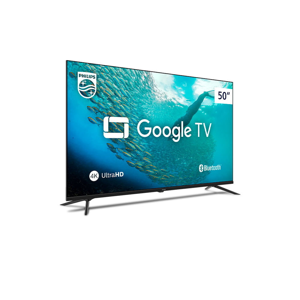 Smart TV Philips 50" LED 4K UHD 50PUG7019, Google TV, Wi-Fi Integrado ...
