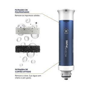 Purificador de Parede Electrolux Efficient PE15, Água Natural e Gelada ...