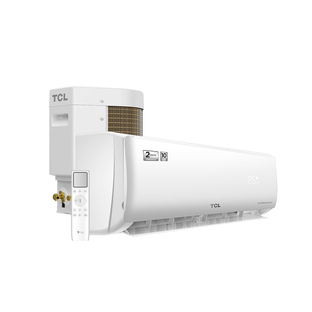 Ar condicionado Split Hi Wall Elite Inverter 12.000 BTU/H Frio TCL, com ...