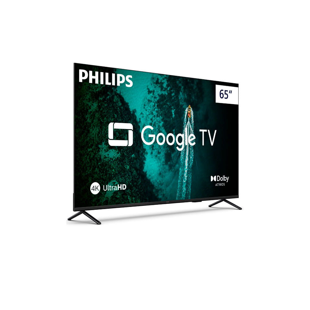 Smart TV Philips 65" LED 4K UHD 65PUG7419, Google TV, Wi-Fi Integrado ...