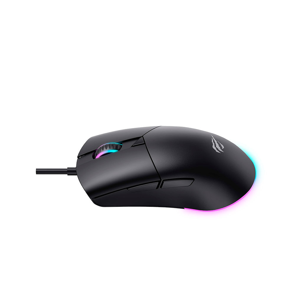 Mouse Gamer Havit MS1001S, 4800DPI, USB, RGB, 7 Botões Preto 582977 ...