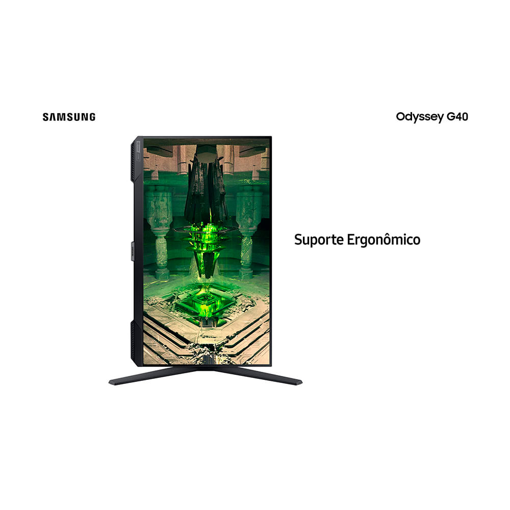 Monitor Gamer Samsung Odyssey G40, 27" FHD, IPS, Flat, 240Hz, 1ms GTG ...