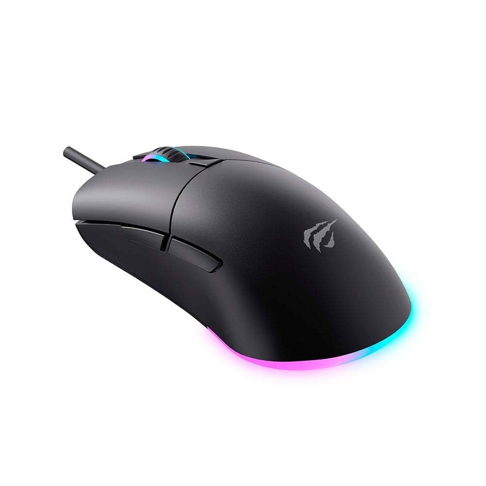 Mouse Gamer Havit MS1001S V2, 8000DPI, USB, RGB, 7 Botões Preto ...